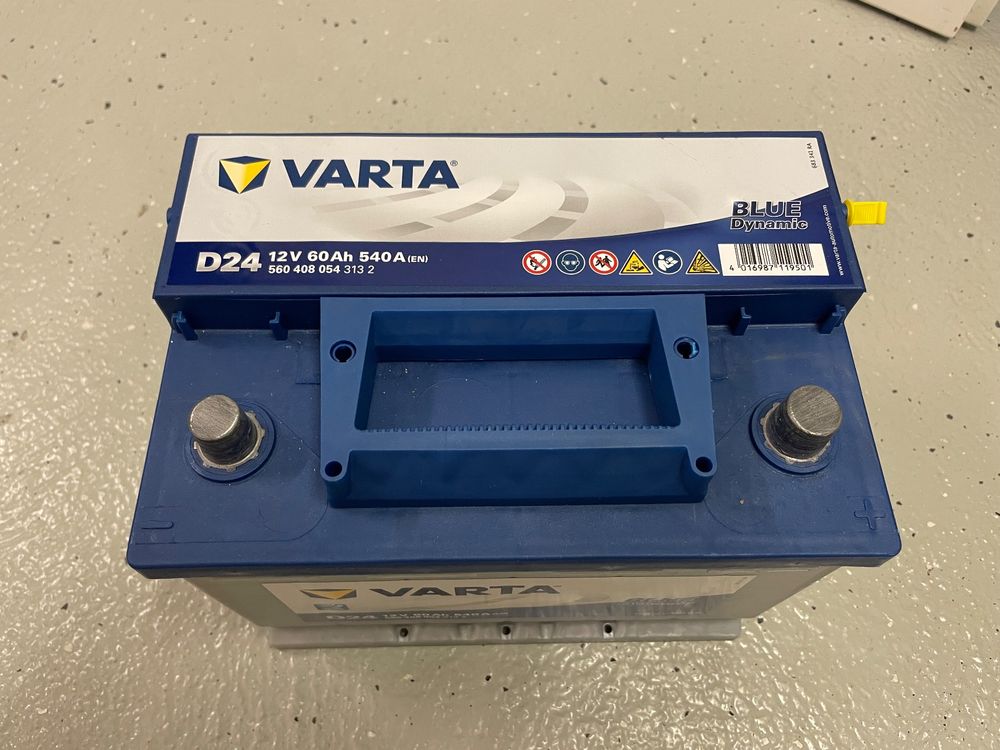 VARTA Autobatterie D24 (60Ah 540A) Blue Dynamic (Gebraucht) in Au SG ...