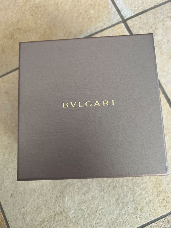 Bulgari Uhrenbox mit Kissen | Kaufen auf Ricardo