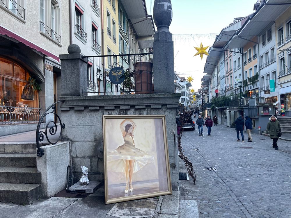 Ölgemälde Ballerina Extra Grosse Bild Lieferung Gratis (Gebraucht) in Thun für CHF 1900 – mit ...