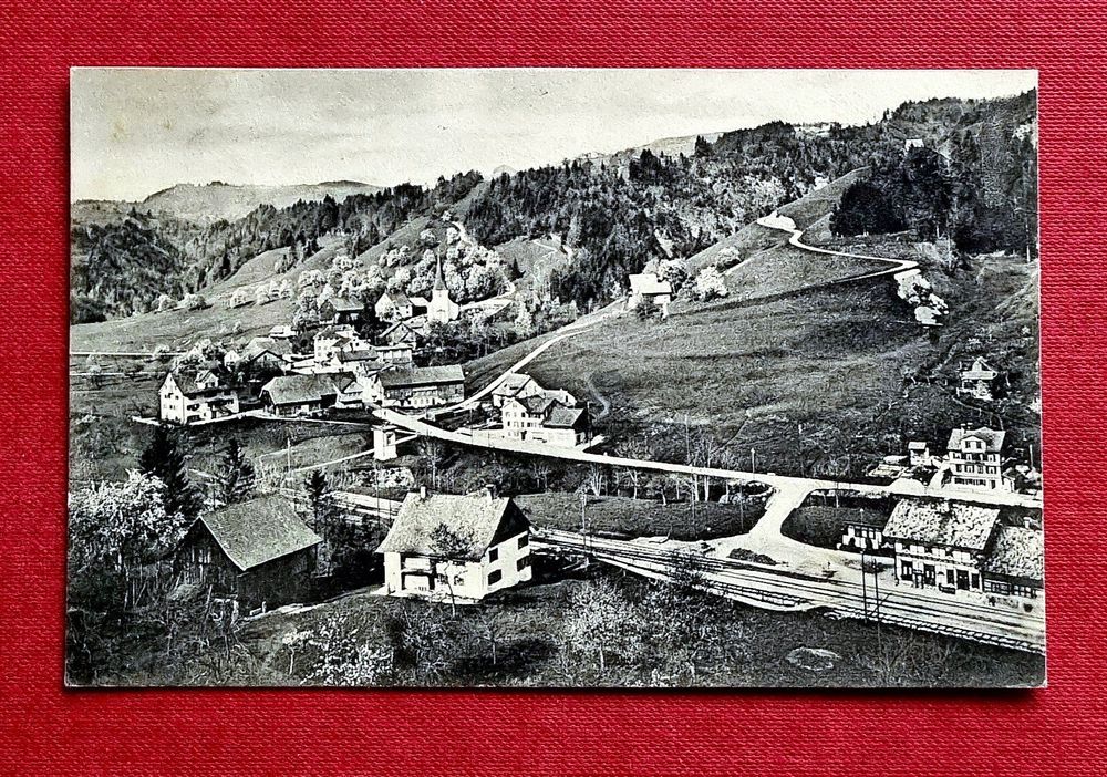 Oberhof - Fischenthal - Dorfansicht - Bahnhof - 1924 (Gebraucht) in Rothrist für CHF 24.5 – mit ...