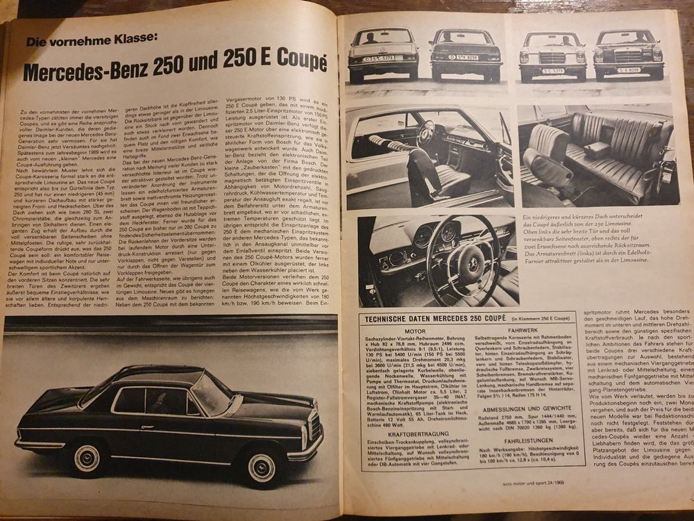 AMS 24/68 Porsche 911 E S BMW 2002 Alpina Opel Commodere xb | Kaufen ...