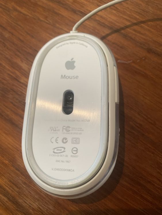 Apple Mouse Model No: 5769. Kabelgebunden | Kaufen auf Ricardo