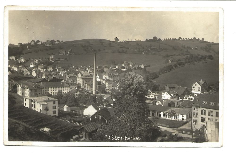 Herisau (AR) Säge - Quartier - Fabrik - Wohnhäuser - 1931 | Kaufen auf Ricardo