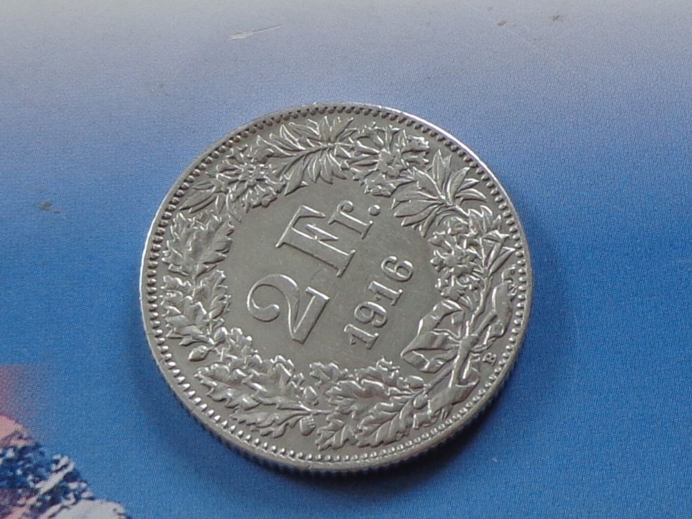 2 Fr. 1916 B VZ+/-UNZ Top Qualité ! | Kaufen auf Ricardo