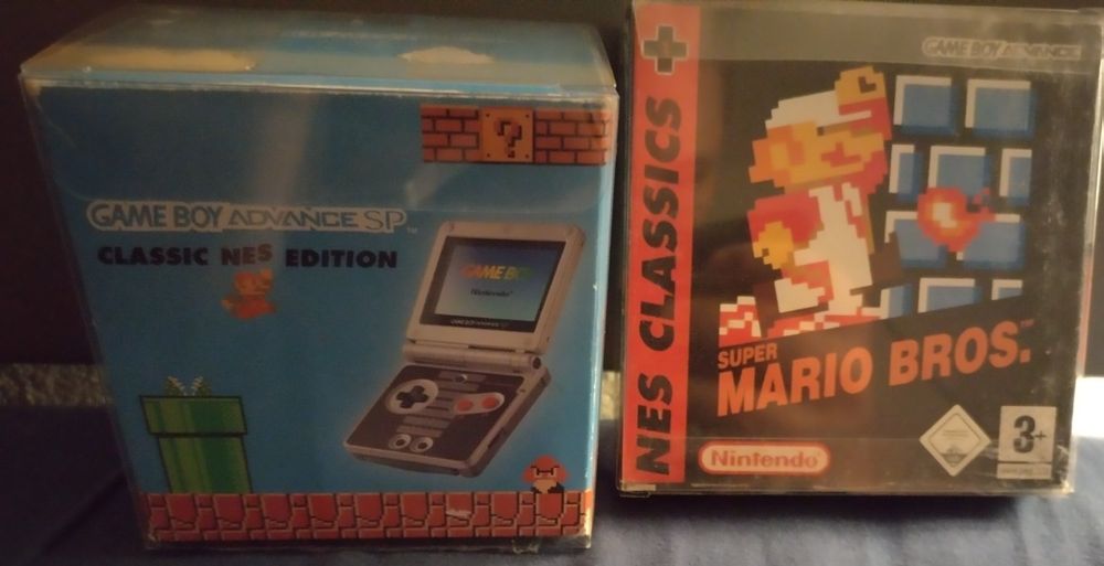 GBA SP Classic NES Edition + Super Mario Bros. OVP | Kaufen auf Ricardo