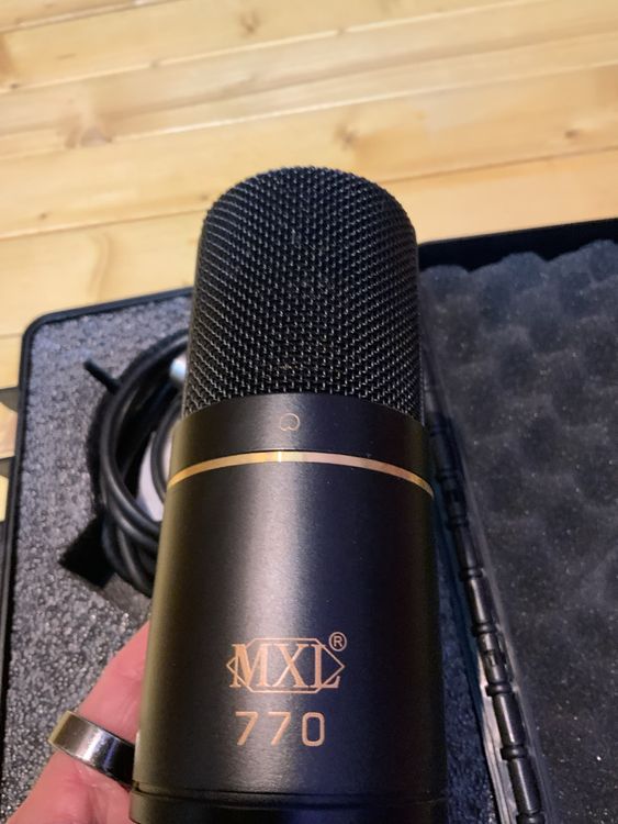 MXL 770 Condenser Microphone with Case & Cable (Gebraucht) in Riehen für CHF 50 – mit Lieferung ...