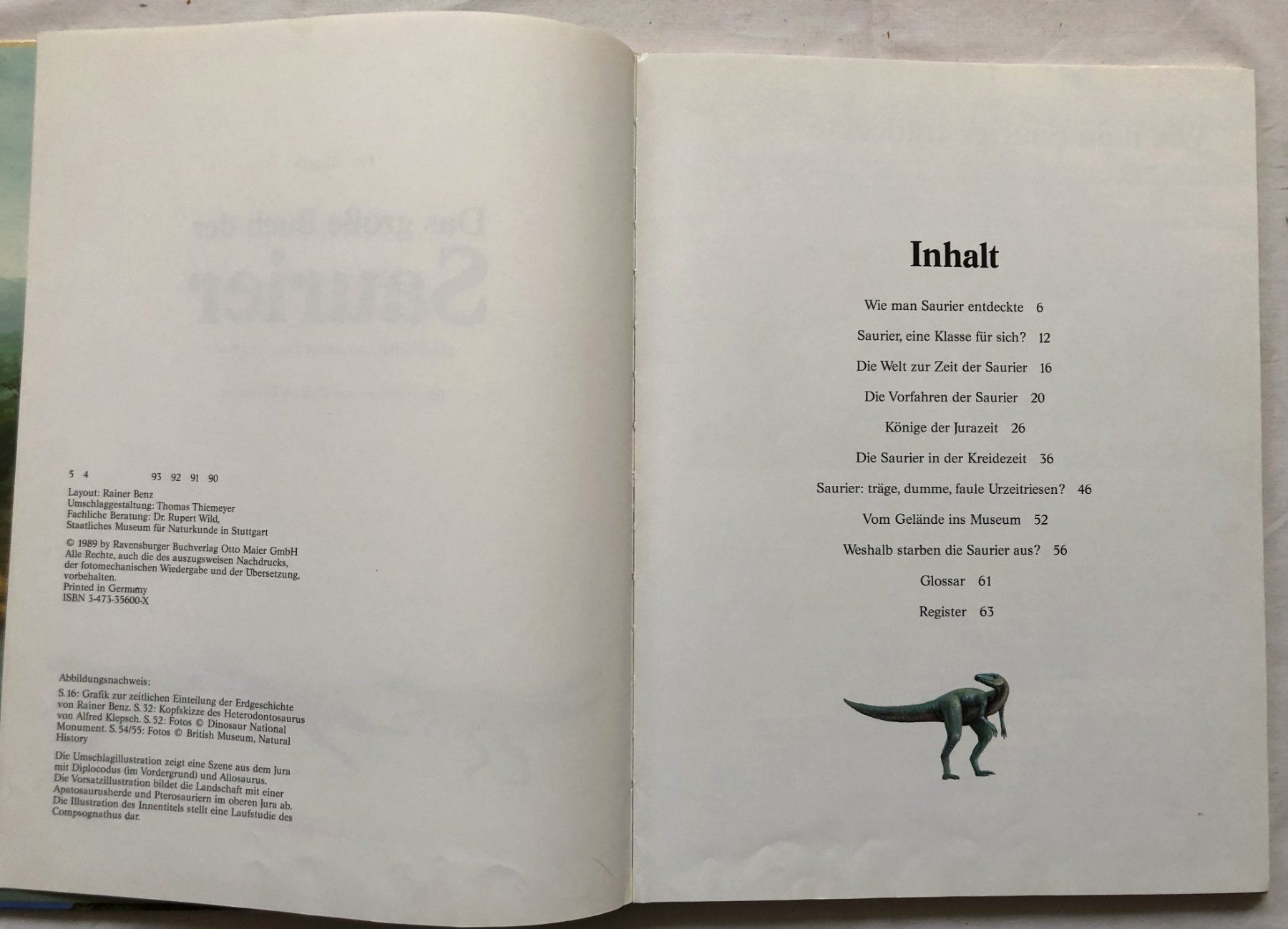 Das grosse Buch der Saurier - Ravensburger Verlag [Sachbuch] (Gebraucht ...