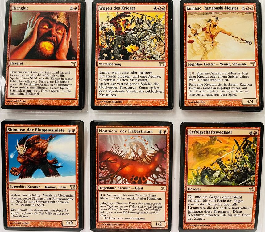 MTG - 12 x Rare rot, deutsch (Gebraucht) in Reinach BL für CHF 6 – mit Lieferung auf Ricardo kaufen