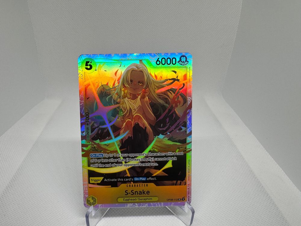 One piece Karte SR Op08-112 S-Snake (Neu (gemäss Beschreibung)) in ...