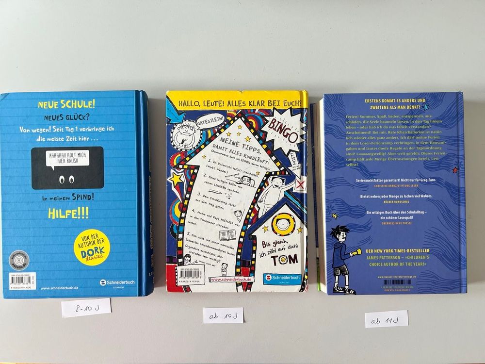 3 Comic-Romane (ca. 9-11 J), inkl. Tom Gates (Gebraucht) in Zollikon ...