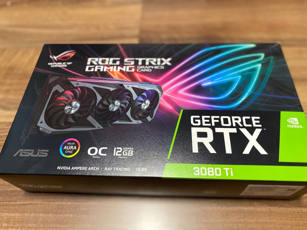 RTX 3080Ti ROG Strix OC !!Garantie bis 2025!! | Kaufen auf Ricardo