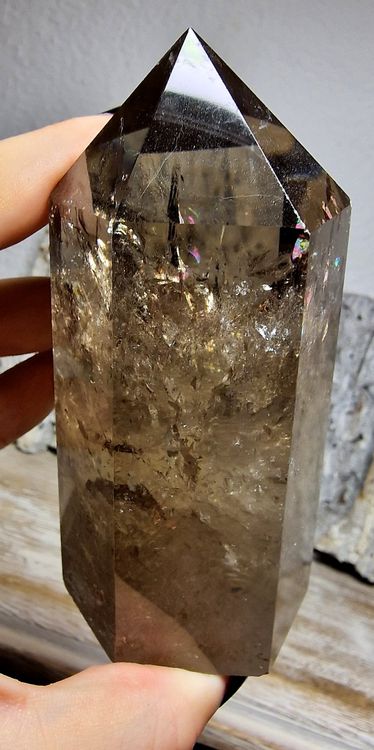 Wunderschöner Citrin-Rauchquarz Obelisk 382g (Neu (gemäss Beschreibung)) in Matzingen für CHF 30 ...