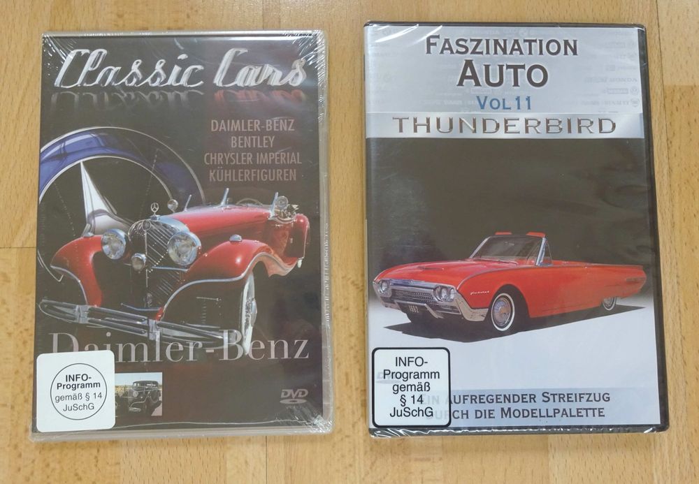 2 neue DVDs: Classic Cars und Faszination Auto (Neu und ...