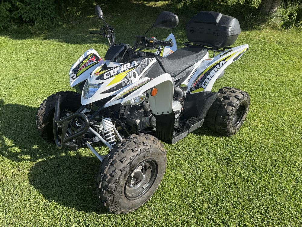 Cobra 400ccm Quad, 1287km, parfait pour l'été☀️😎🔥 (Gebraucht) in Mont ...