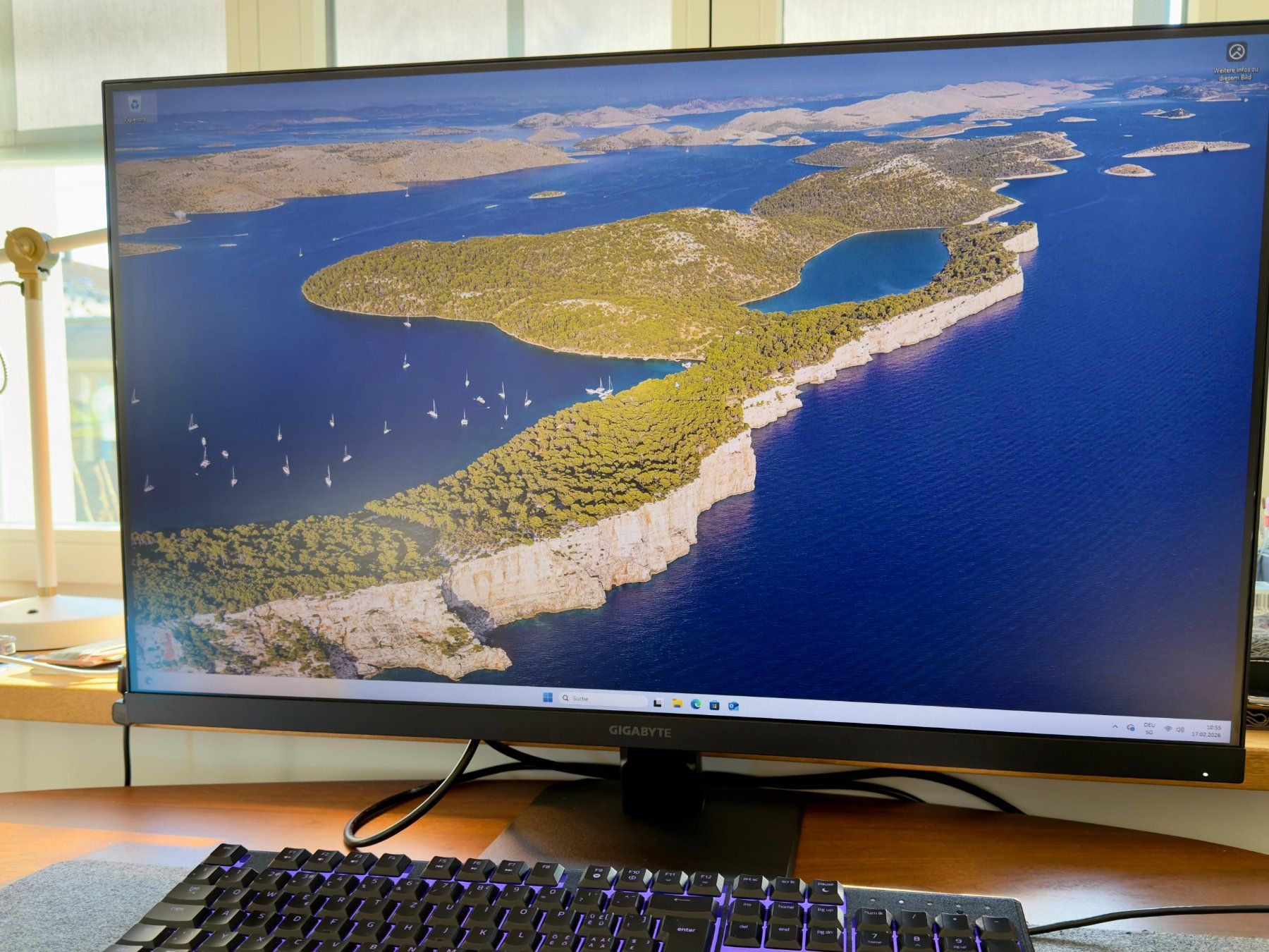 Gigabyte GS32Q Monitor 2560 x 1440 Pixel, 31.50" 165HZ (Gebraucht) in ...