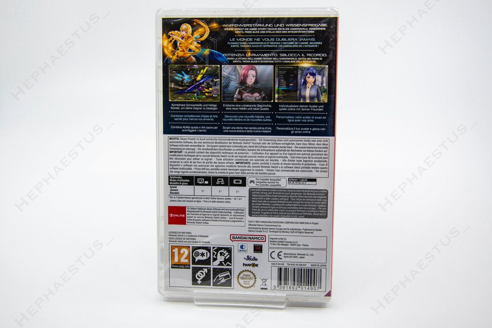 Sword Art Online: Alicization Lycoris NSW NEU&OVP (sealed) (Neu und originalverpackt) in ...