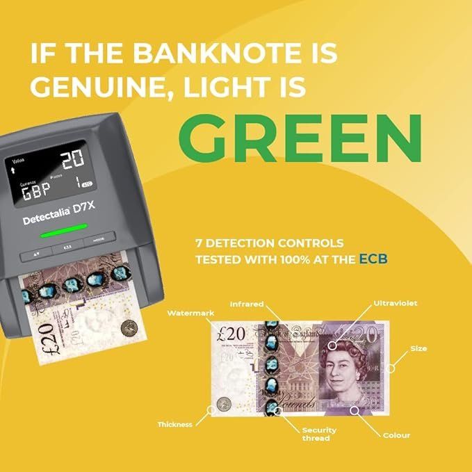 Geldscheinprüfer Falschgeldprüfgerät Echtheitsprüfung CHF (Neu und originalverpackt) in Herisau ...