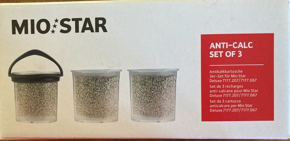Miostar Anti-Calc-Set 3 - Antikalkkartusche 3er Set | Kaufen auf Ricardo