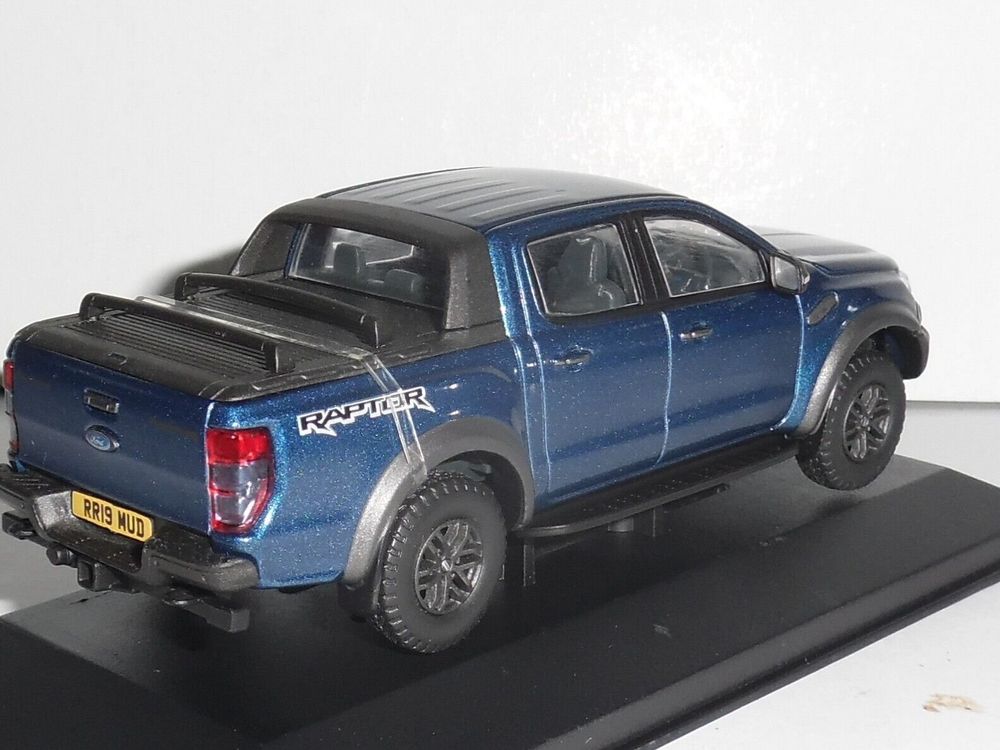 Ford Ranger Raptor 2019-2023 RHD blau met. / schwarz 1:43 | Kaufen auf ...