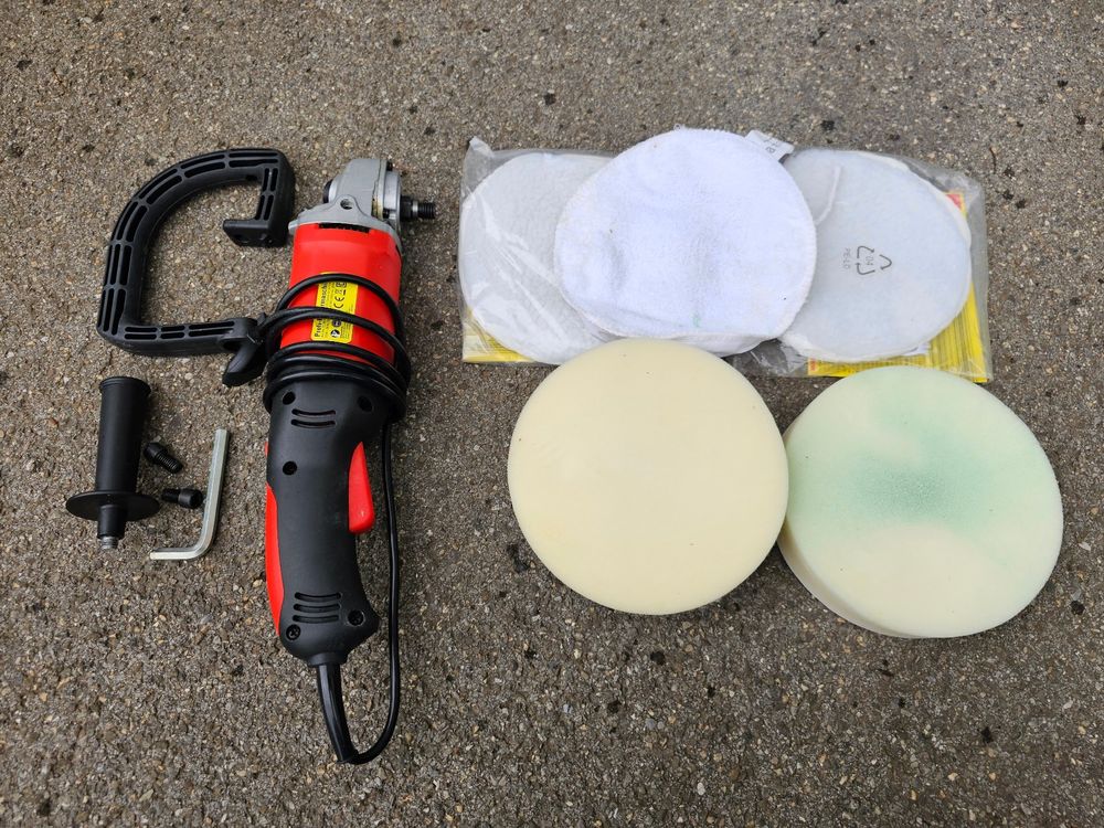 Poliermaschine Schleifmaschine Unitec AZ-115 | Kaufen auf Ricardo