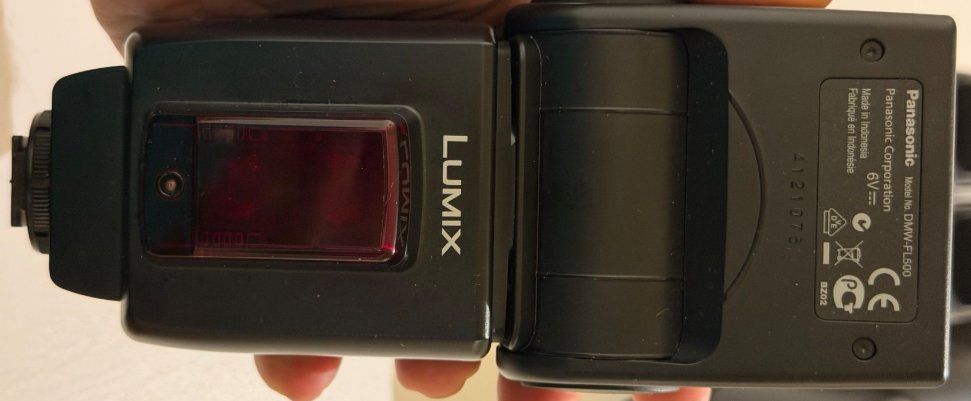 Flash Panasonic DMW-FL500 lumix s5, s5ii, s1ii, gh7, g9ii (Gebraucht ...