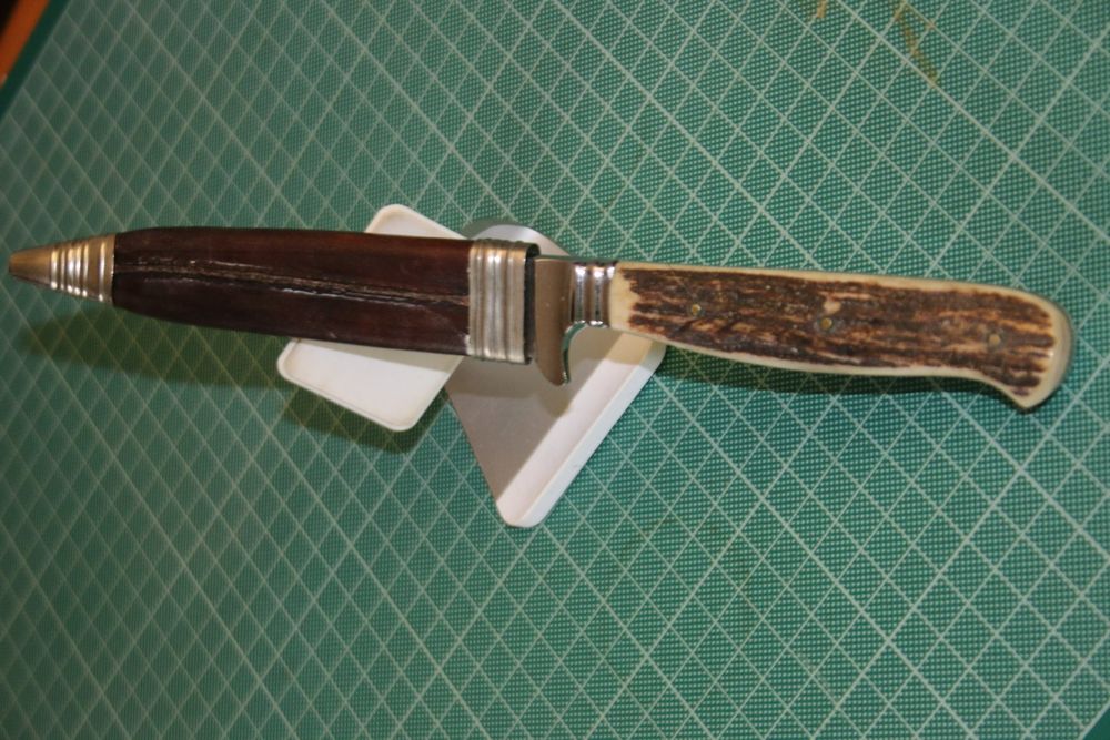 Hubertus Solingen Jagd Messer mit Hirschhorngriff (Gebraucht) in ...