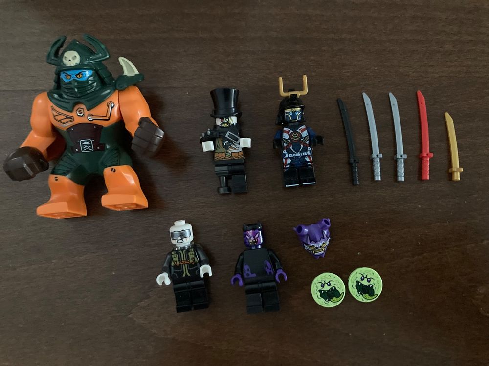 Lego Ninjago Figur njo204 Dogshank njo464 Iron Baron njo470 | Kaufen ...