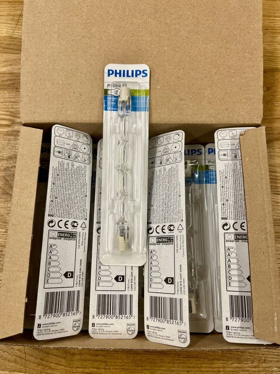Philips Halogen 230V 120W R7s 10 Stück | Kaufen auf Ricardo