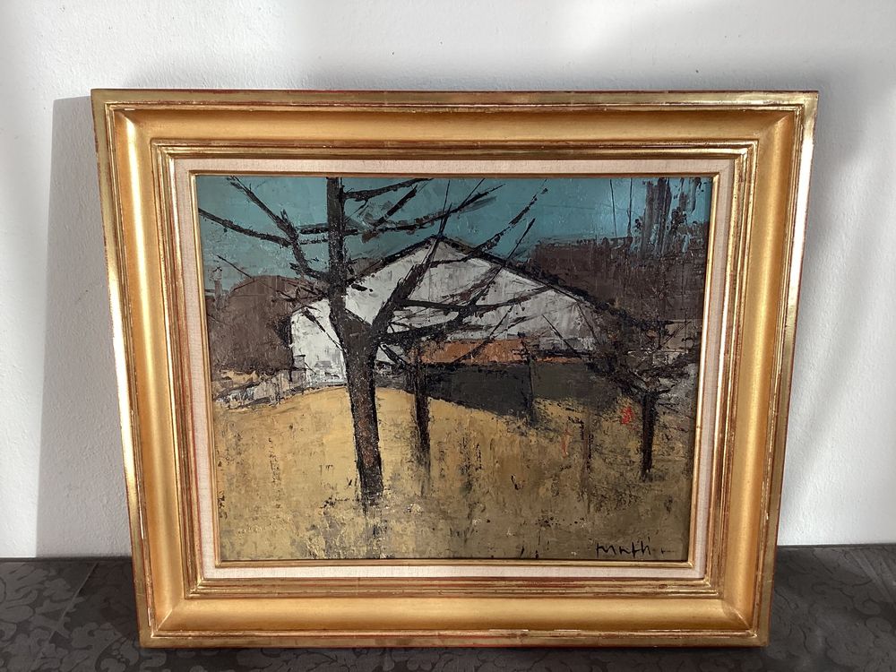 Walter MAFLI (1915-2017) Tableau peinture sur toile signé (Gebraucht) in Payerne für CHF 1181 ...