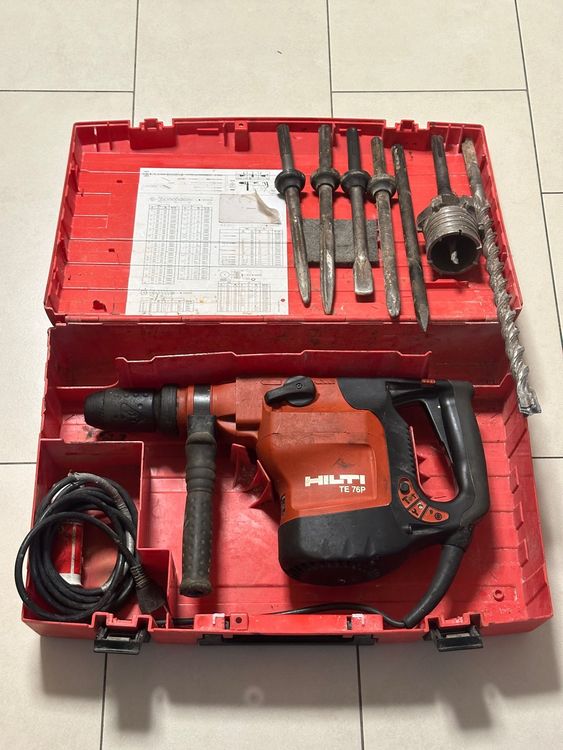 HILTI TE 76P 1400 Watt 230 Volt (Gebraucht) in Schöftland für CHF 499 ...