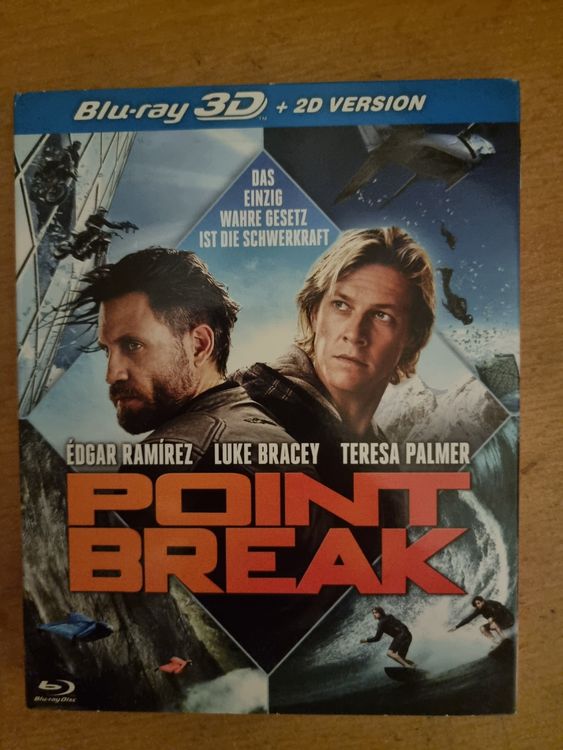 Point Break - Blu-ray 3D + 2D Version - Actionfilm! (Gebraucht) in ...