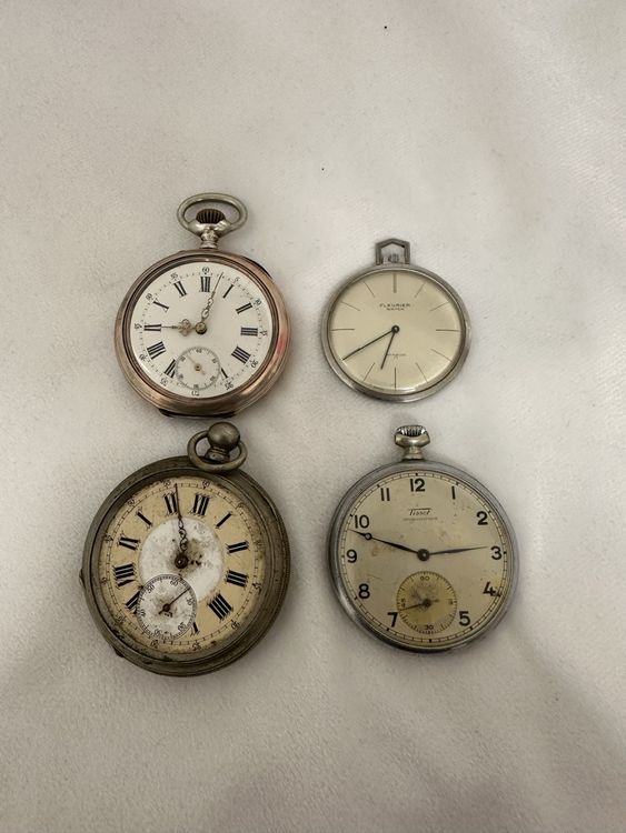 Antike Taschenuhren Tissot, Fleurier usw. Lot (Defekt) in St. Gallen für CHF 19 – mit Lieferung ...