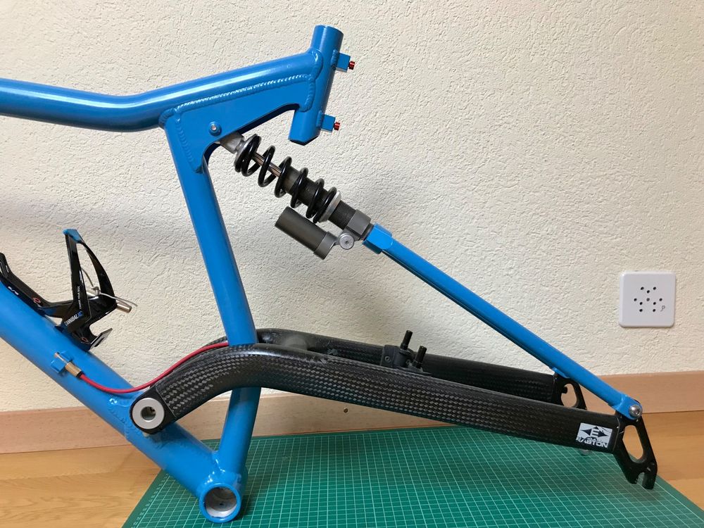 RETRO! Cadre MTB fully Proflex 957 Pro / Alu & Carbon / 47cm | Kaufen ...