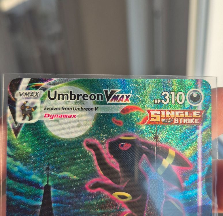 Pokemon Umbreon VMAX 215/203 Alt Art Secret Rare Moonbreon (Neu (gemäss ...