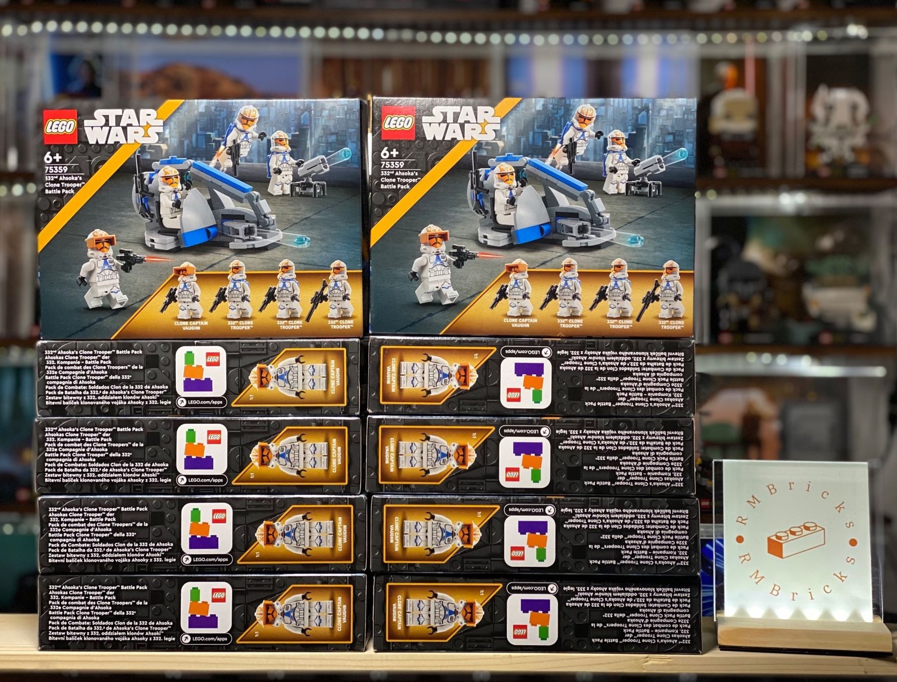 10 x LEGO Star Wars 75359 Clone Trooper Battle Pack (Neu und ...