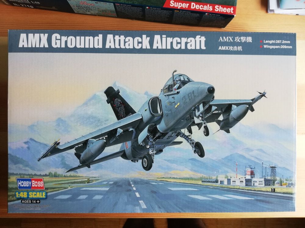 Hobby Boss - AMX Ground Attack Aircraft 1/48 | Kaufen auf Ricardo