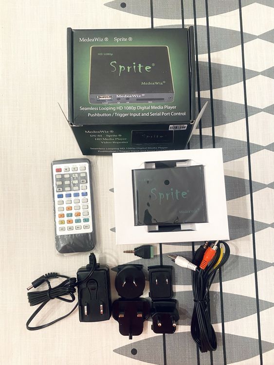MedeaWiz Sprite DV-S1 HD Media Player (1080p) Video Repeater (Neu und ...