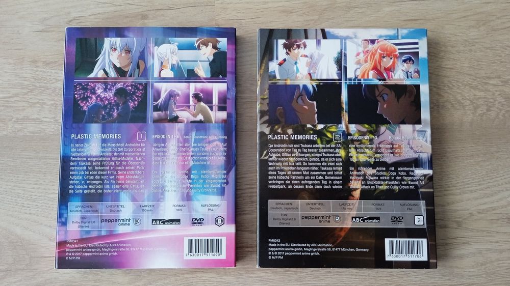 Anime - Plastic Memories (DVDs) (Gebraucht) in Reinach AG für CHF 20 ...