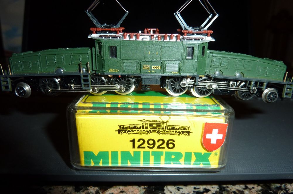 MINITRIX 2926 E LOK SBB CE 6/8 III KROKODIL (Neu und originalverpackt ...