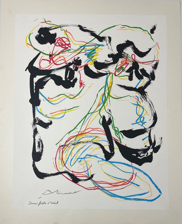 Karel Appel (1921-2006) grosse Serigraphie (Gebraucht) in für CHF 130 ...