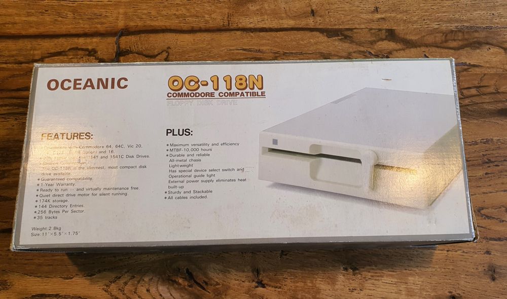 Floppy Disk Drive 5.25" für Commodore 64 (OC-118N) (Defekt) in ...