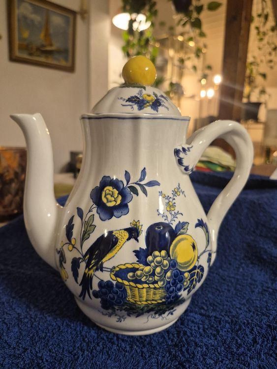 Copeland Spode England Blue Bird Teekanne, selten! (Gebraucht) in ...