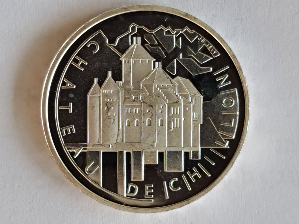 20 Fr. Gedenkmünze 2004 Schloss Chillion (Gebraucht) in Bazenheid für CHF 28 – mit Lieferung auf ...