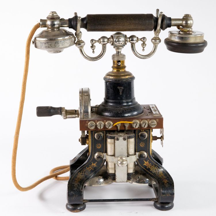 Skelettapparat (Telefon) L.M. Ericsson aus dem Jahr 1892 (Gebraucht) in ...