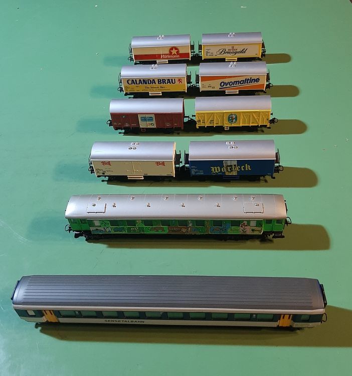 Märklin H0, 10 Wagons (Gebraucht) in Liebistorf für CHF 36 – mit ...