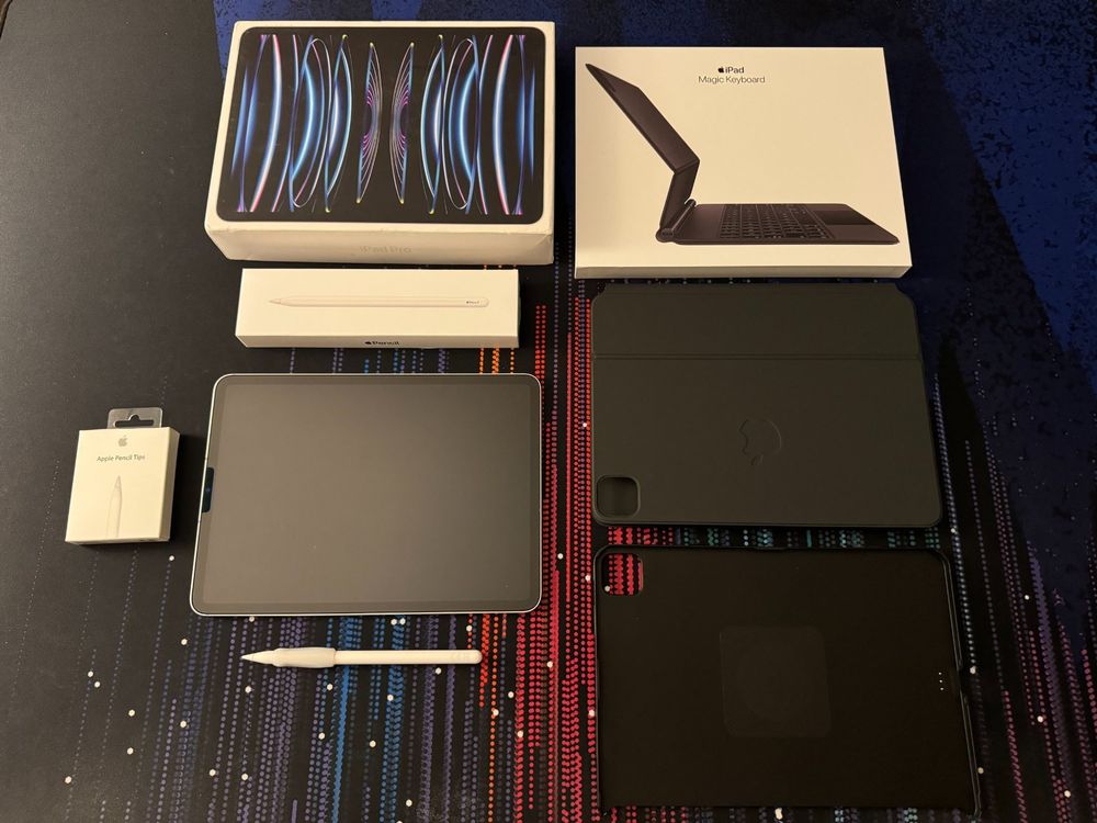 Apple iPad Pro (4. Gen) (5G, 11", 128 GB, Silver) - SET (Gebraucht) in ...
