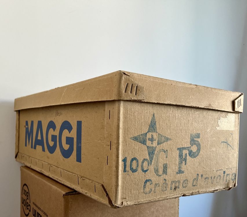 📦 Maggi Kartonkiste - Vintage Rarität (Gebraucht) in St. Gallen für CHF ...