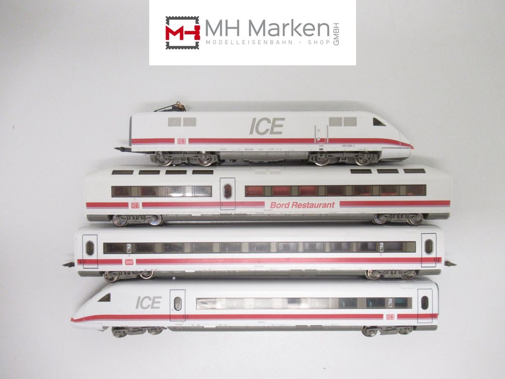 Fleischmann ICE2 BR402 DB+Bordrestaurant o. OVP DC Spur N | Kaufen auf ...