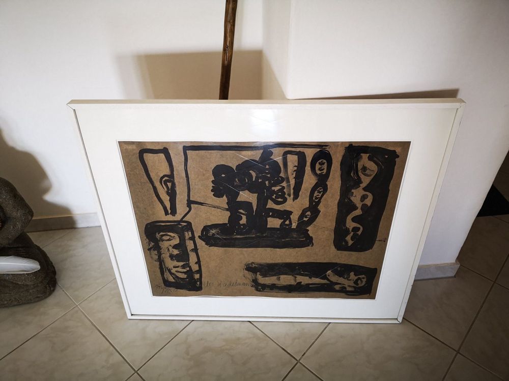 URS STADELMANN-Grande lithographie numérotée signée. | Kaufen auf Ricardo