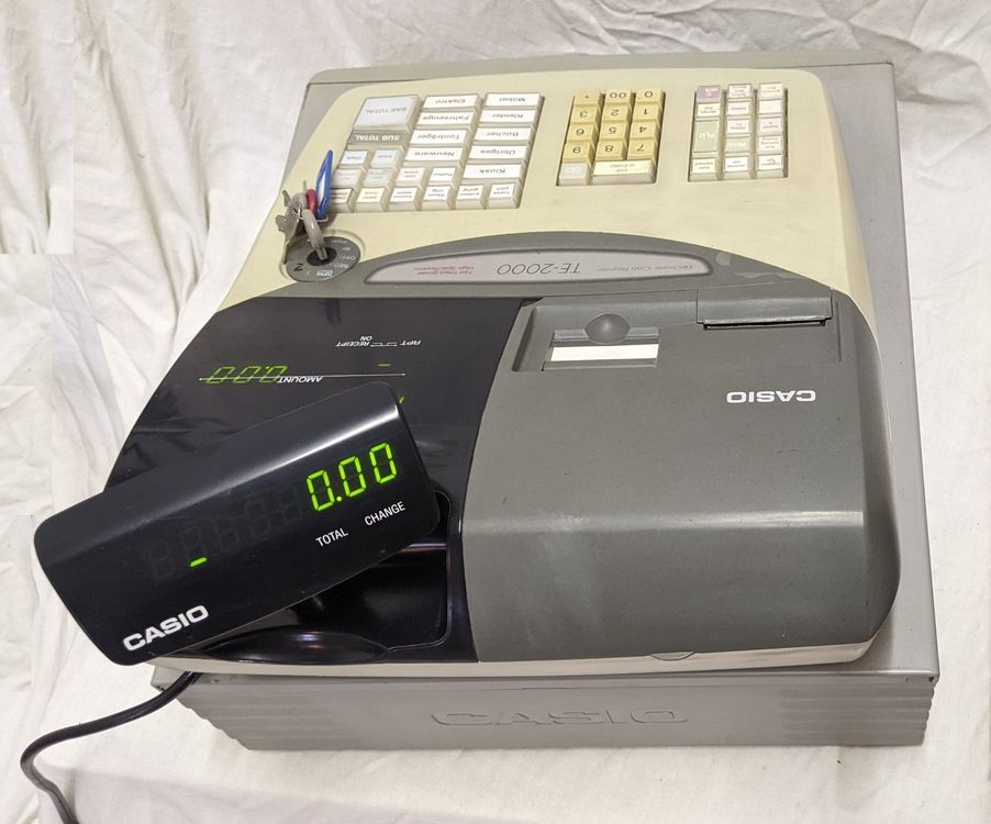 Casio TE-2000 Registrierkasse, Ladenkasse (Gebraucht) in Siblingen für CHF 91 – mit Lieferung ...